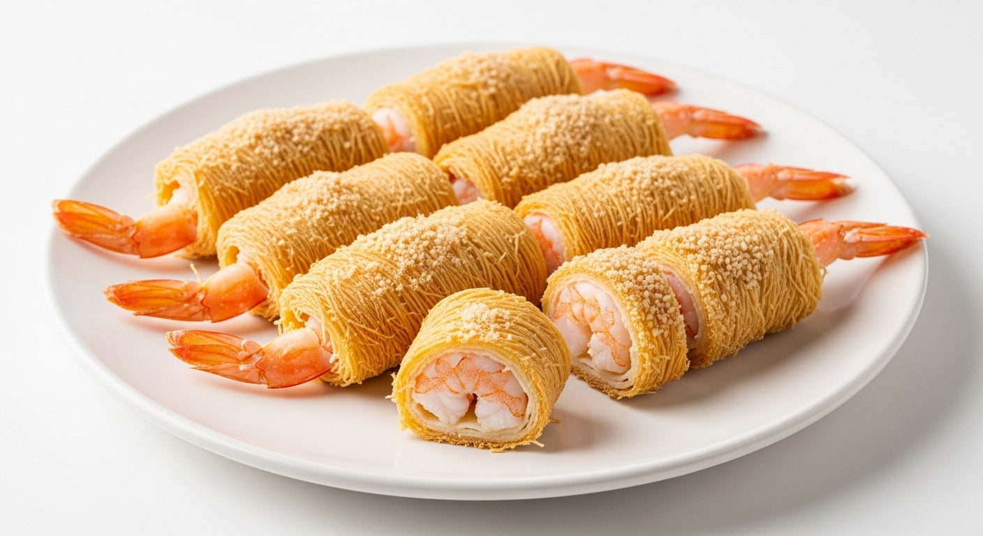 Two Packs Shrimp Konafa 16Pcs – Seafood-mood